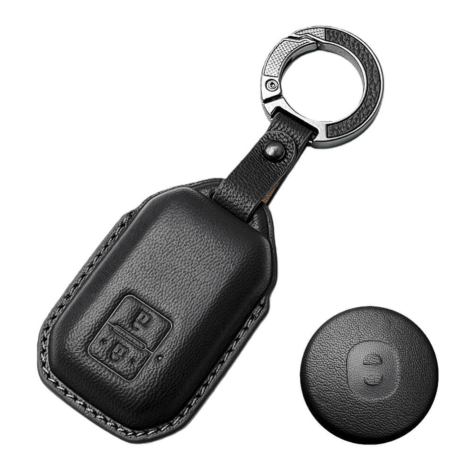 Toyota Leather Key Cover & Perfume | Glanza, Hyryder, Rumion 2-Btn