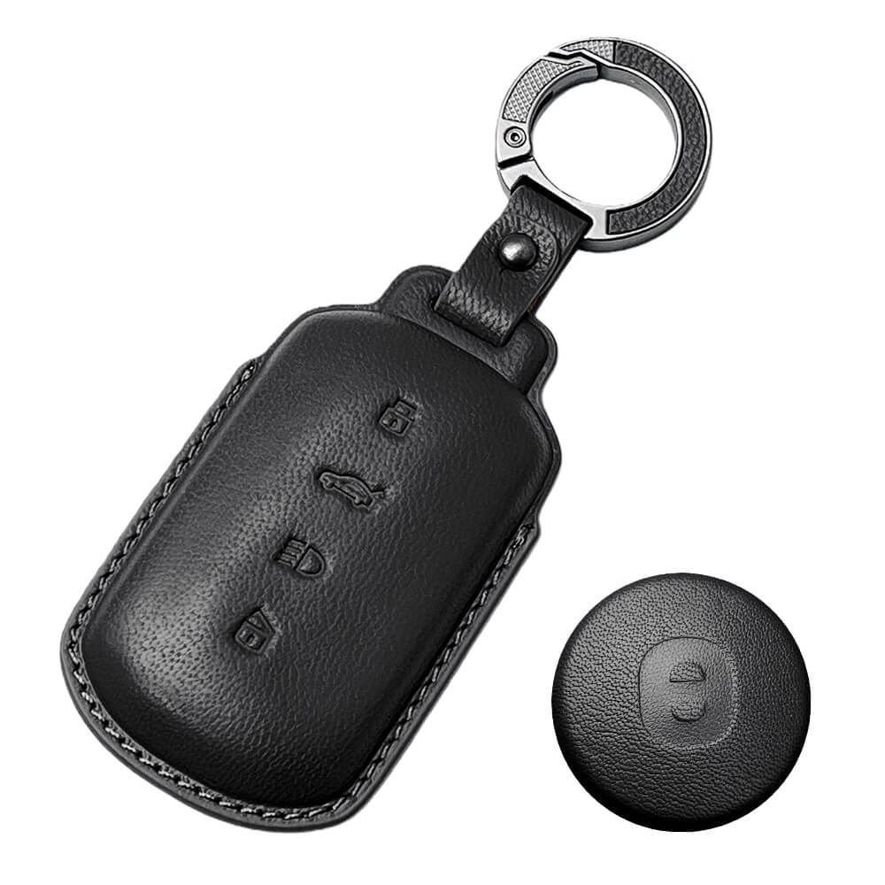 Keyzone Leather Key Cover | Tata Sierra, Safari,Harrier,Curvv,Curvv EV