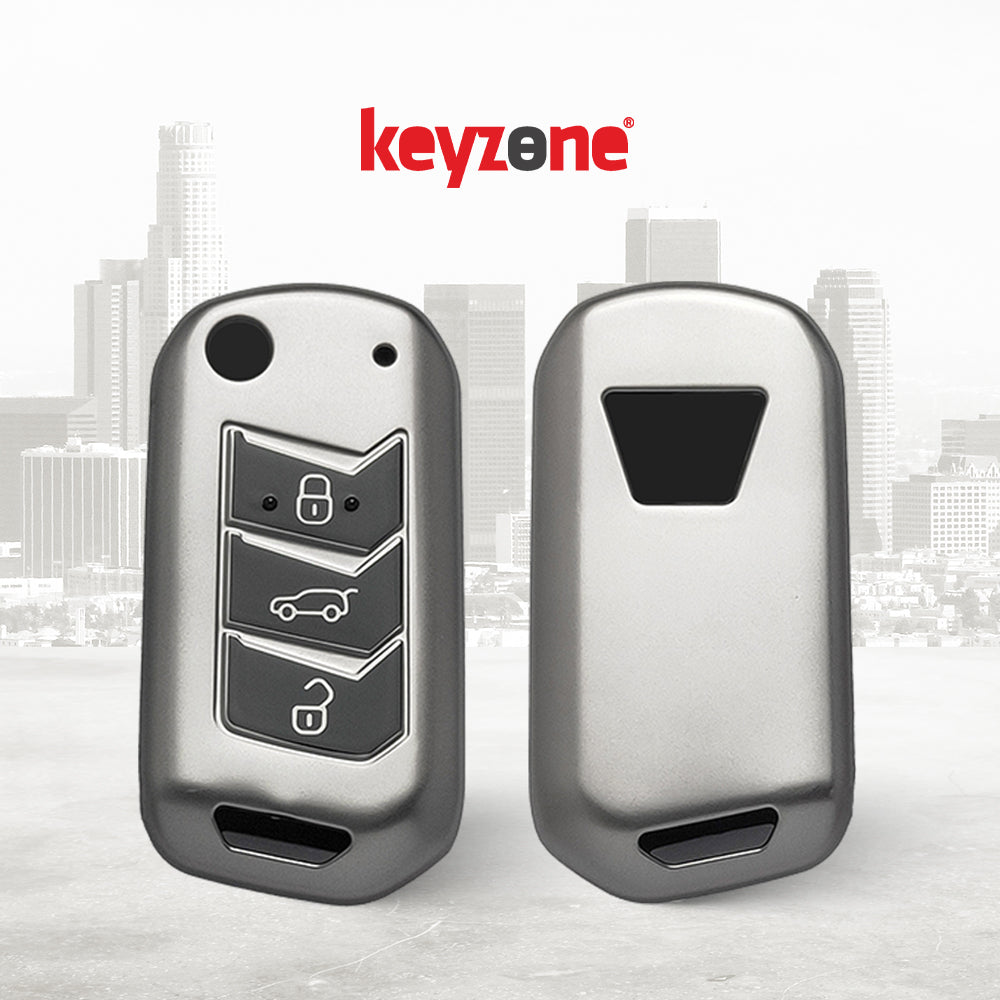 Keyzone® TPU Key Cover Compatible for: Thar, Bolero, Scorpio, XUV700,