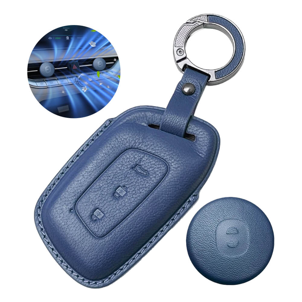 MG Hector | Windsor EV | Leather key cover & car perfume | Keyzone
