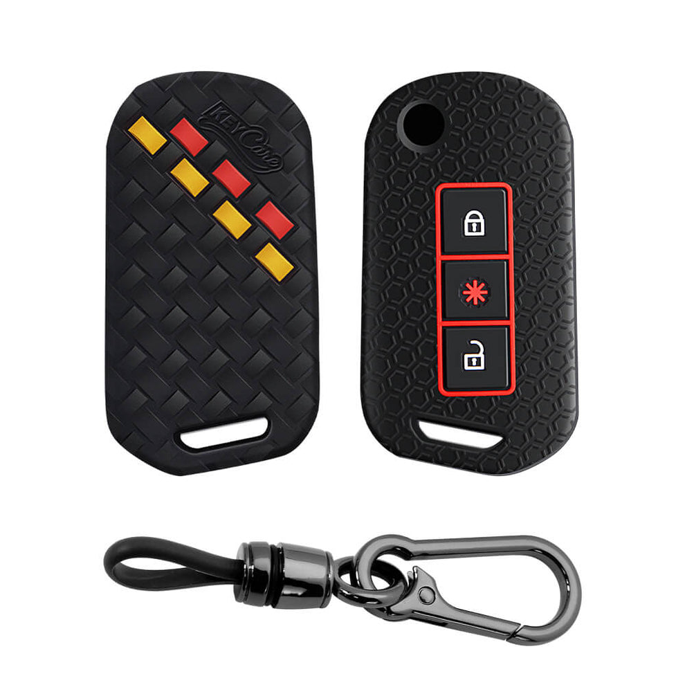 Keycare DE Series silicone key cover & keychain for Thar, Thar Roxx, B