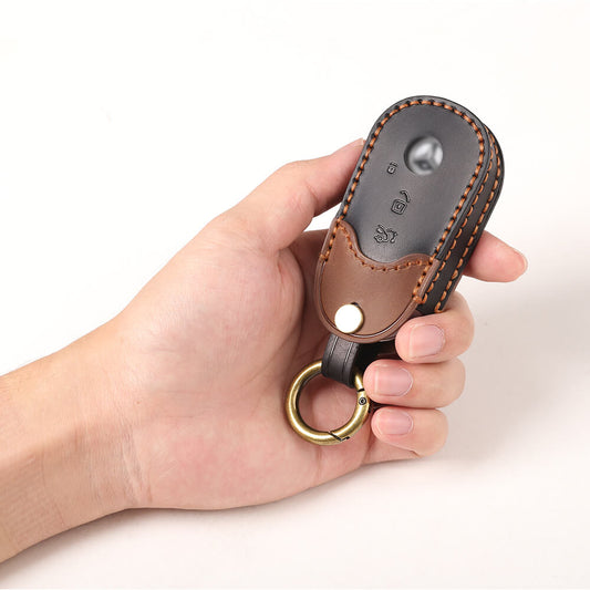 Mercedes Benz 2022+ S G E Class Dual Leather Key Cover | Keyzone®