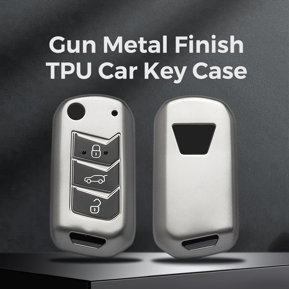 Keyzone® TPU Key Cover Compatible for: Thar, XUV700, Scorpio-N, Bolero