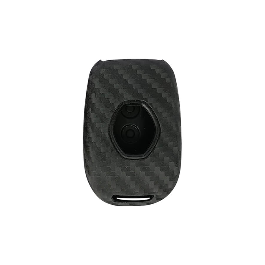 Keyzone carbon fiber key cover fit for : Kwid, Duster, Triber, Kiger r